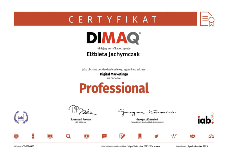 Jak wygląda proces certyfikacji DIMAQ? | Business Intelligence